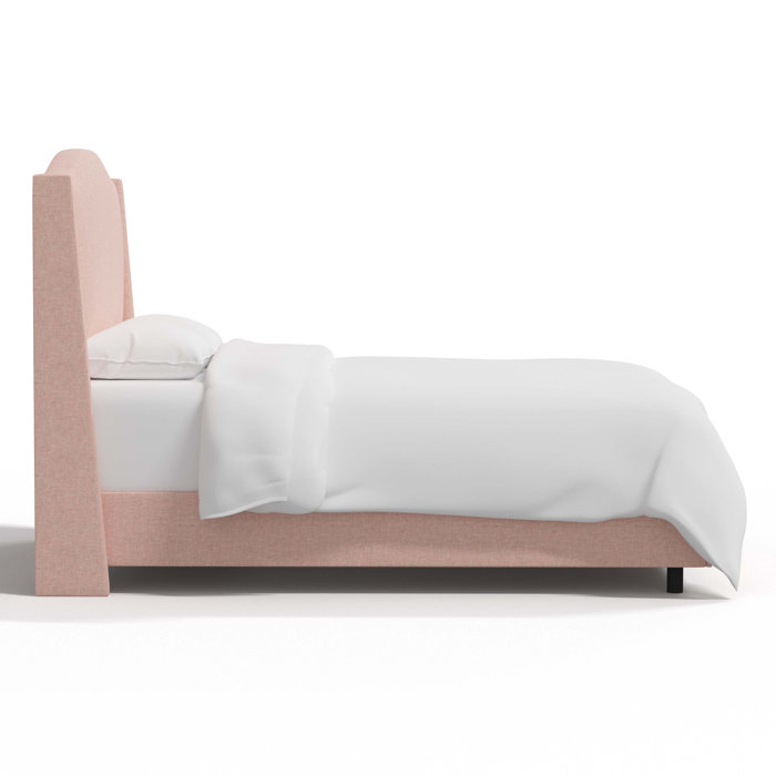 Red Barrel Studio® Claritha Upholstered Wingback Bed | Wayfair